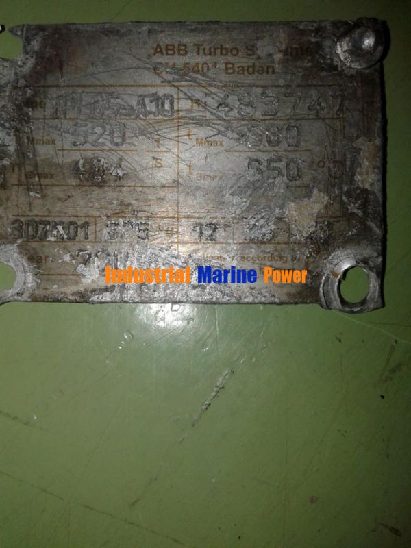 ABB TPL65-A10 Complete Turbocharg