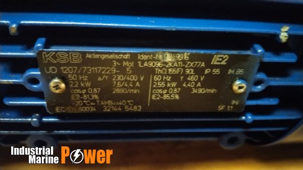 Brand New KSB Pump Available// ETAPRIME GBN 40-140/222 G4 48888757