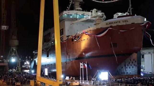 Chile’s New Icebreaker Prepares to Enter into Service