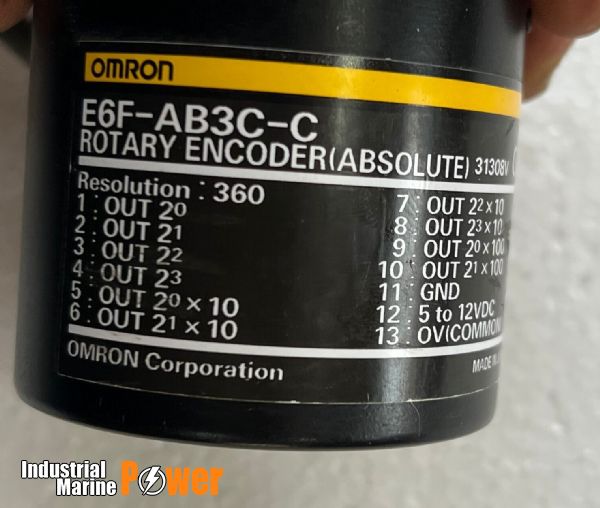 OMRON E6F-AB3C-C ROTARY ENCODER (For Sale)