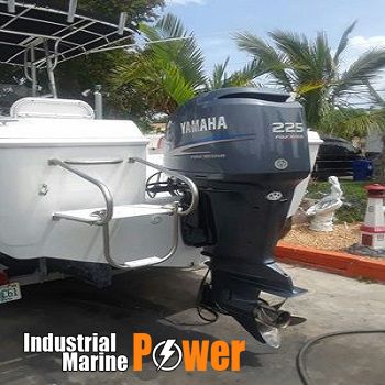 Slightly Used Yamaha 225 HP 4-Stroke Outboard Motor Engine