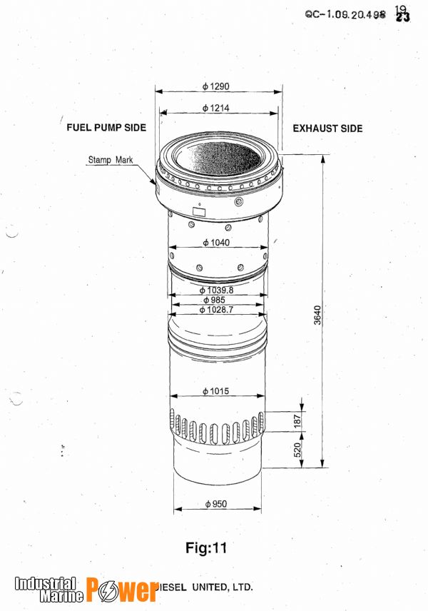 SULZER - RTA 84 T-B, CYL LINER Available for sell.