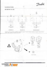 UNUSED NEW // DANFOSS PROPORTIONAL VALVE AB-QM DN 125-250