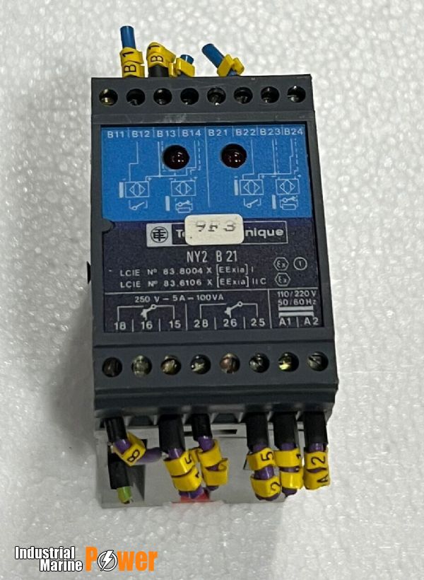 TELEMECANIQUE NY2 B21 INTRINSICALLY SAFE BARRIER RELAY (For Sale)