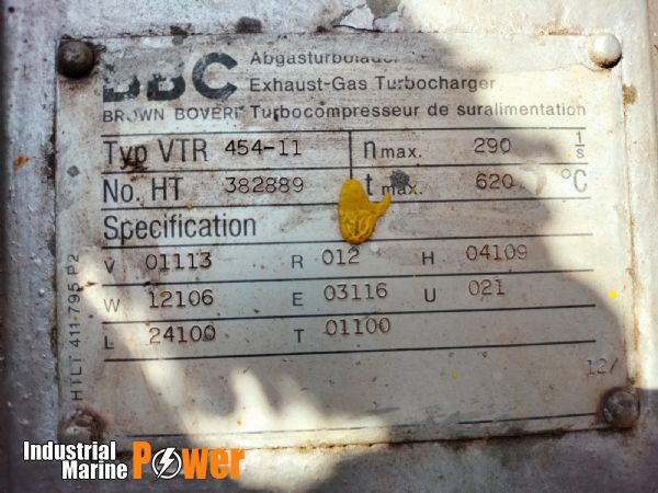 For Sale: Turbocharger VTR 454-11