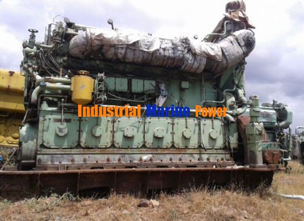 For Sale: Sulzer 6ZAL40S Complete Main Engine 2 PCS